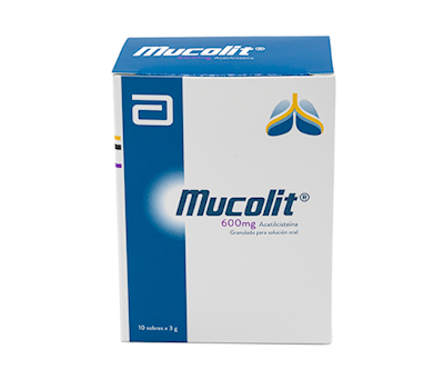 MUCOLIT 600 Mg X 10 SOBRES