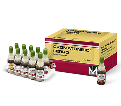 CROMATONBIC FERRO V.B. 10 AMPOLLAS BEBIBLES