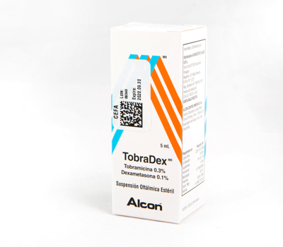 TOBRADEX 5 ML SOLUCIÓN OFTALMICO