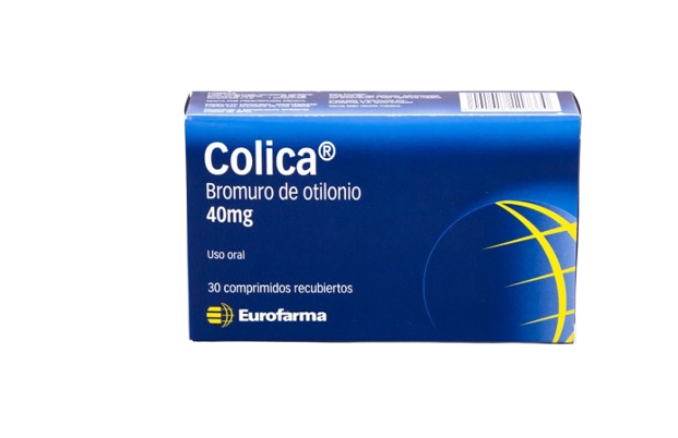 COLICA 40 MG TABLETAS VIA ORAL