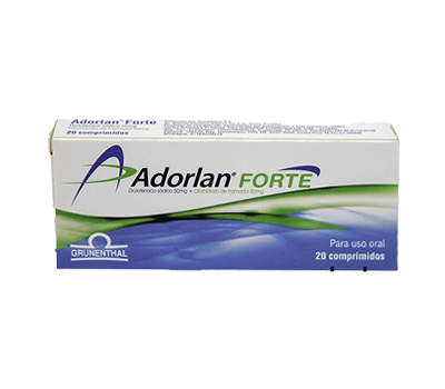 ADORLAN FORTE TABLETAS 50MG/50MG X 20