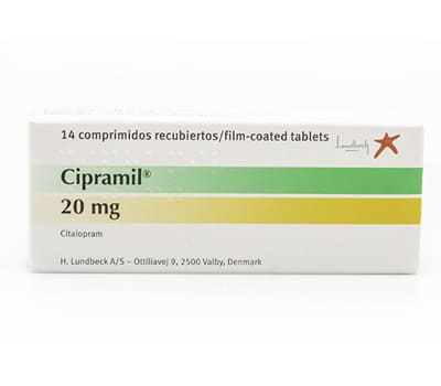CIPRAMIL 20 MG 14 TABLETAS
