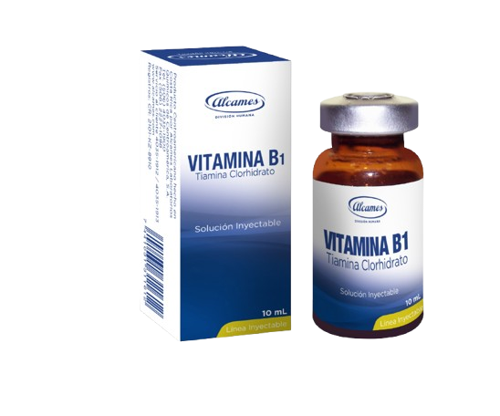 ALCAMES VITAMINA B-1 TIAMINA 10 ml