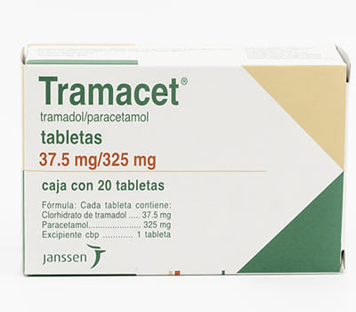 TRAMACET 37,5 MG/325 MG TABLETAS VIA ORAL