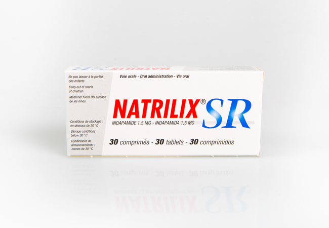 NATRILIX SR TABLETAS VIA ORAL
