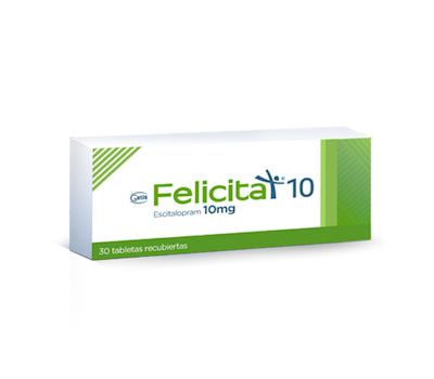 FELICITAT 10 mg TABLETAS RECUBIERTAS