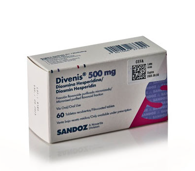 SANDOZ DIVENIS 500 MG TABLETAS VÍA ORAL