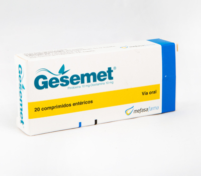 GESEMET 10 MG TABLETAS VIA ORAL