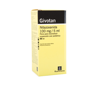 GIVOTAN 100 MG 5 ML JARABE VIA ORAL