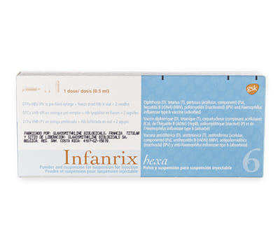 INFANRIX HEXA INYECCIÓN