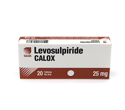 CALOX LEVOSULPIRIDE 25 MG TABLETAS VÍA ORAL