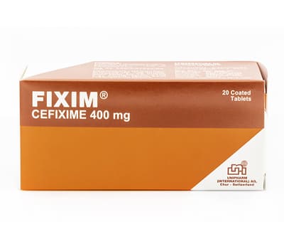 FIXIM 400 MG TABLETAS VIA ORAL