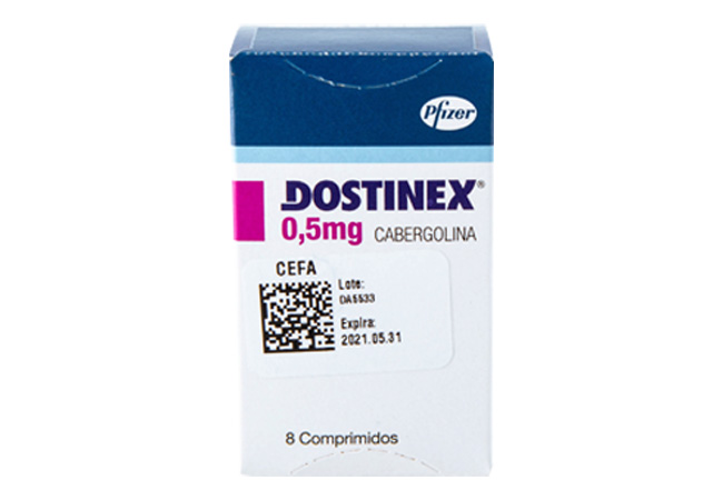 DOSTINEX 0.5 MG TABLETAS VÍA ORAL