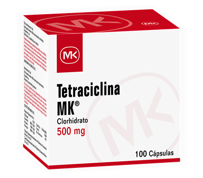 TETRACICLINA MK 500 MG CÁPSULAS VÍA ORAL
