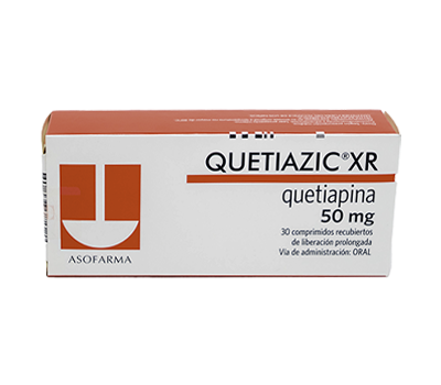 QUETIAZIC XR CÁPSULAS 50MG X 30