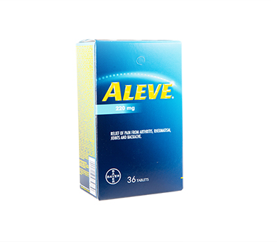 ALEVE 220 MG TABLETAS VIA ORAL