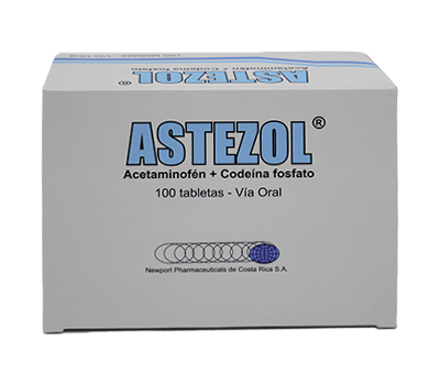 ASTEZOL TABLETAS 500/30 MG X 100