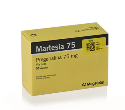 MARTESIA 75 mg x 30 CAPSULAS
