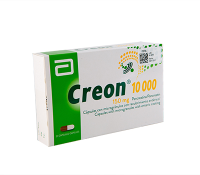 CREON 25000 300 MG CÁPSULAS VÍA ORAL
