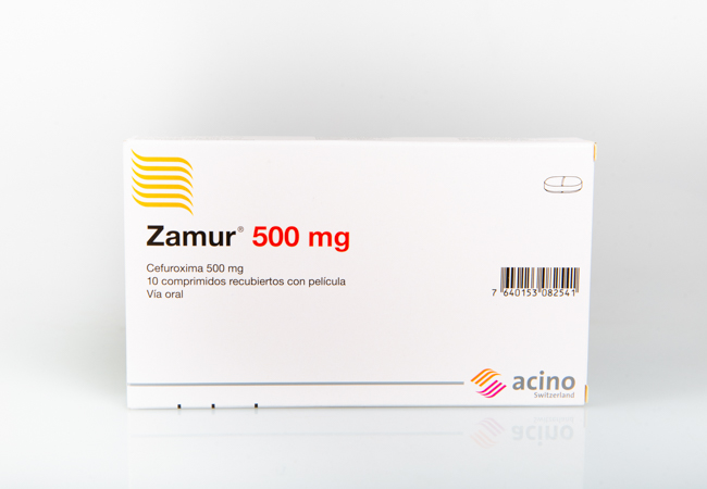 ZAMUR 500 MG TABLETAS VIA ORAL