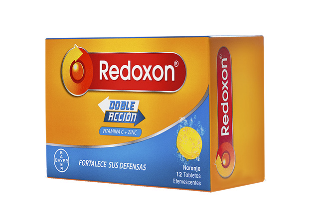 REDOXON DOBLE ACCIÓN EFERVERSCENTES TABLETAS VÍA ORAL