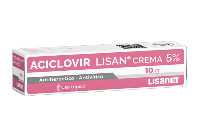 LISAN ACICLOVIR CREMA 5% 10 GR