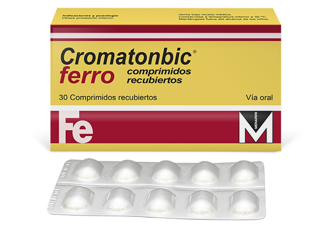 Cromatonbic Ferro 30 Tabletas