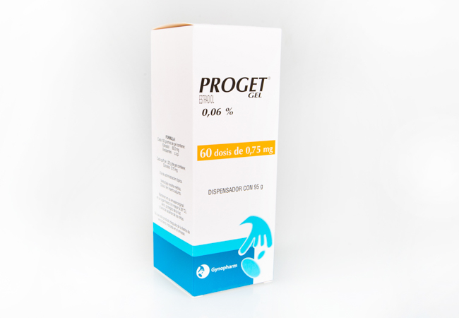PROGET GEL 0,75 MG 60 DOSIS GEL TÓPICO