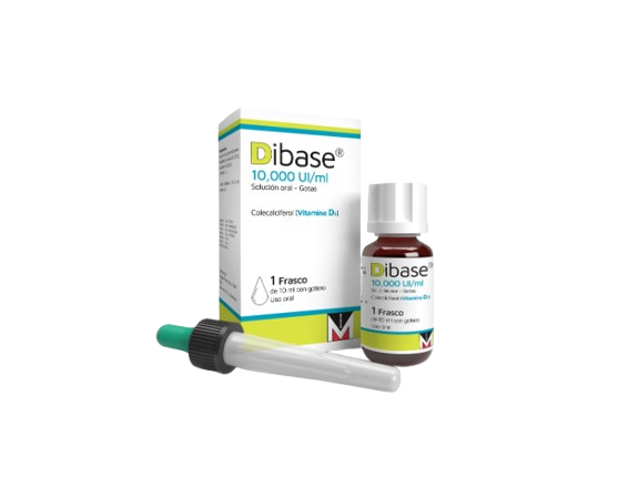 DIBASE 10000 UI/ML 1 SOLUCIÓN GOTAS 10ML