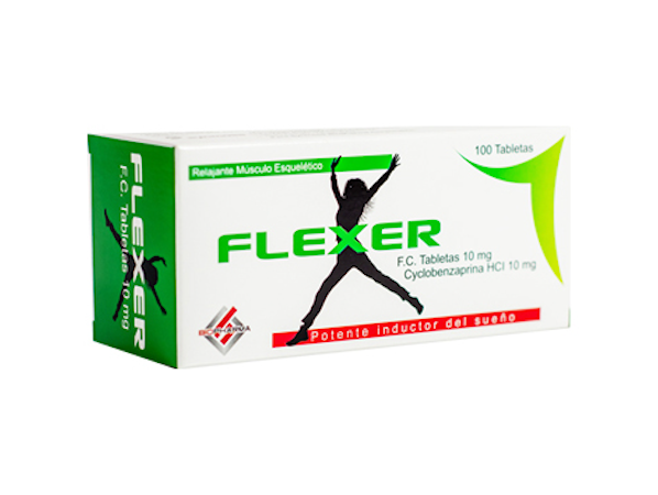 FLEXER 10 mg x 100 TABLETAS