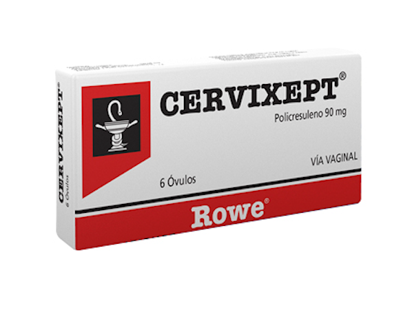 CERVIXEPT 90 mg x 6 OVULOS
