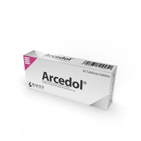 RAVEN ARCEDOL TABLETAS VÍA ORAL