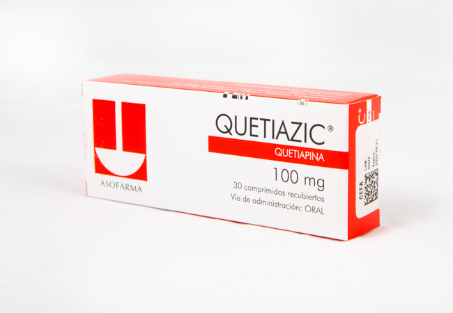 QUETIAZIC 100 MG TABLETAS VIA ORAL