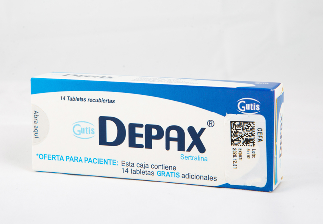 DEPAX 50 MG TABLETAS VIA ORAL