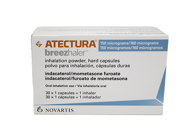 ATECTURA BREEZHALER 150/160 MCG X 30