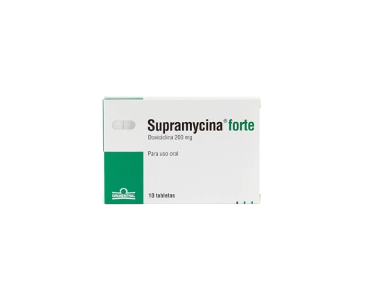 SUPRAMYCINA 200 MG FORTE TABLETAS VÍA ORAL