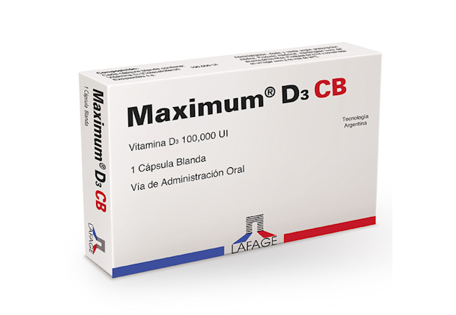MAXIMUN D3 CAPSULAS x1