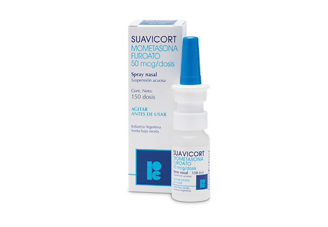 SUAVICORT SPRAY NASAL 50 MCG 150 DOSIS