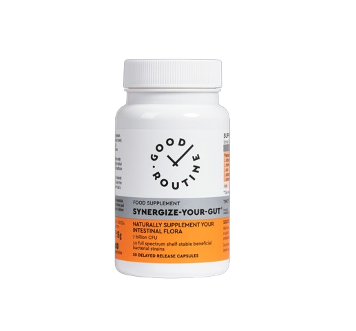 GOOD ROUTINE SYNERGIZE YOUR GUT CAPSULAS 30 UNIDADES