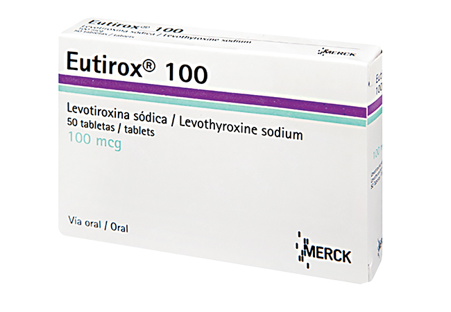 EUTIROX 100 MCG TABLETAS VIA ORAL