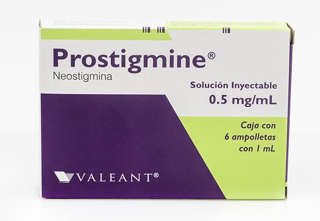 PROSTIGMINE INYECCIÓN 0.5 MG