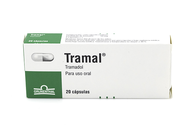 TRAMAL 50 MG CÁPSULAS VÍA ORAL