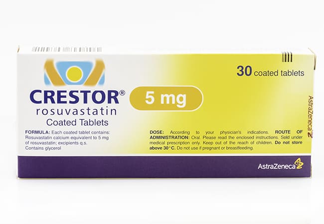 CRESTOR 5 MG 30 TABLETAS