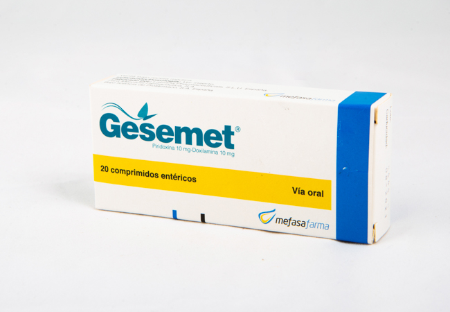 GESEMET 10 MG TABLETAS VIA ORAL