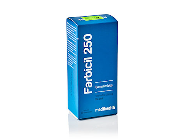FARBICIL 250 MG TABLETAS VÍA ORAL