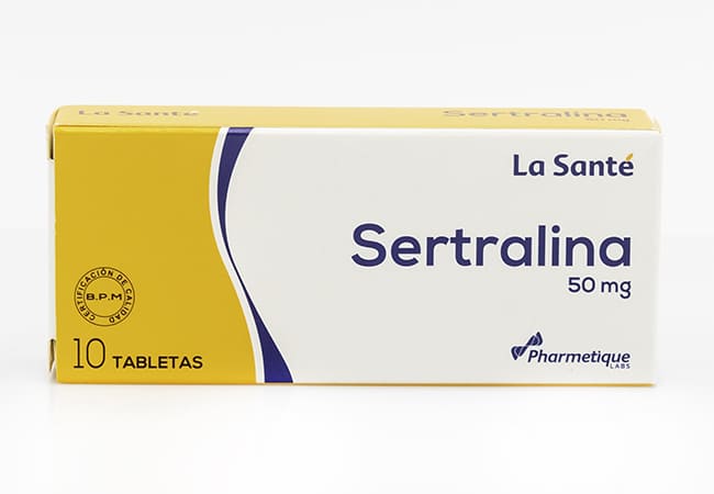 SERTRALINA LE SANTE 50 MG 10 TABLETAS