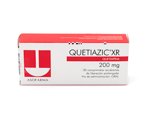 QUETIAZIC XR 200 mg x 30 COMPRIMIDOS