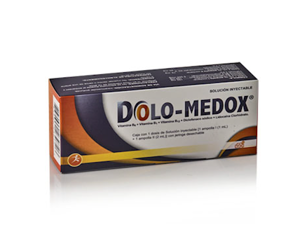 DOLO MEDOX 2 ML 1 AMPOLLA