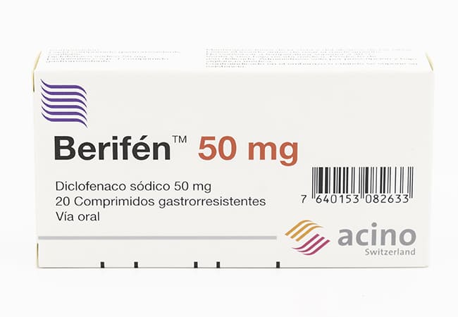 BERIFEN 50 MG TABLETAS