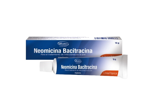 ALCAMES NEOMICINA BACITRACINA UNGÜENTO 15 GR